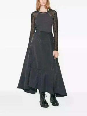 Beautiful People Flared Asymmetric Skirt