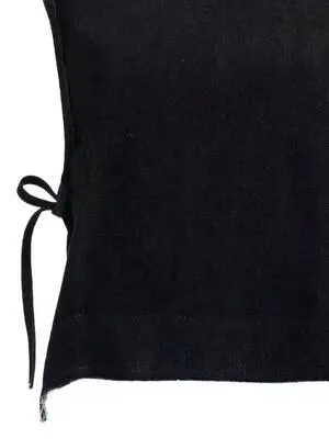 AMISH SUPPLIES Tie-neck Top - Blue