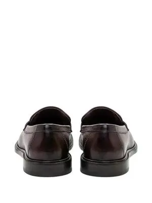 STURLINI FIRENZE Round-toe Penny Loafers - Brown