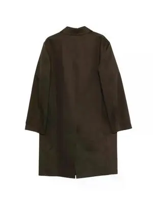 Saint Laurent Side-pocket Coat - Green