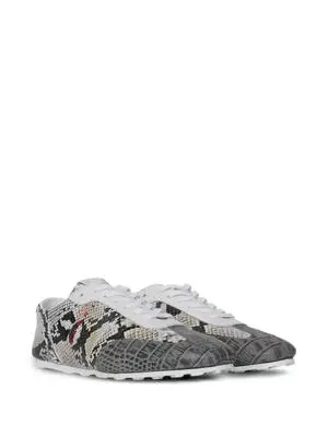 Marni Animal-print Sneakers - Grey