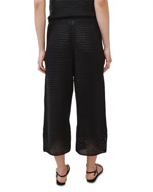 Bella Dahl Crop Wide Leg Crochet Pants