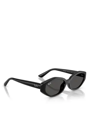 Ray-ban Oval Sunglasses - Black
