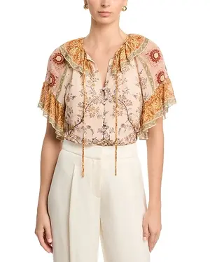 Kobi Halperin Verity Blouse - Honey Multi