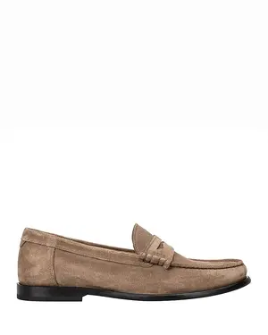 BOSS Suede Loafers - Medium Beige