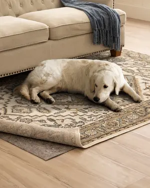 KARASTAN All Pet Reversible Pet Proof Rug Pad Area Rug, 9' X 12