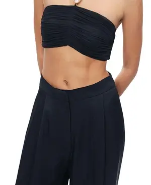 NOCTURNE Fluid Balloon-leg Trousers