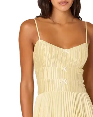 Astr The Label Shionagh Dress - Yellow