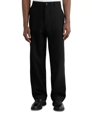 Reiss Wide Leg Bottoms For Men