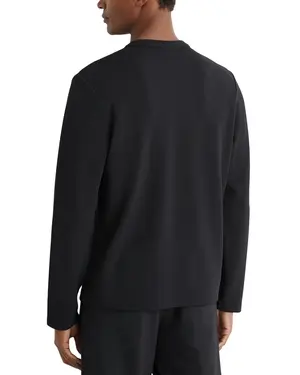 REISS Textured Henley Shirt