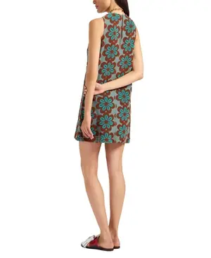La DoubleJ Racer Mini Dress - Caper Rust