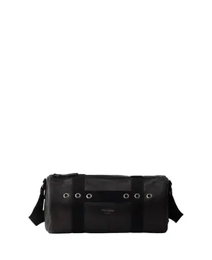 Prada Leather Shoulder Bag - Black