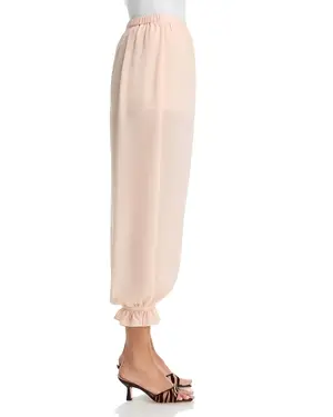 WAYF Jasmine Balloon Pants - Peach