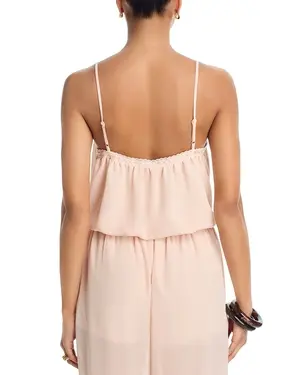 WAYF Jasmine Cami Top - Peach