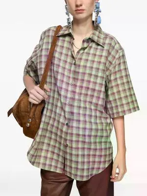 Acne Studios Checked Buttoned Shirt