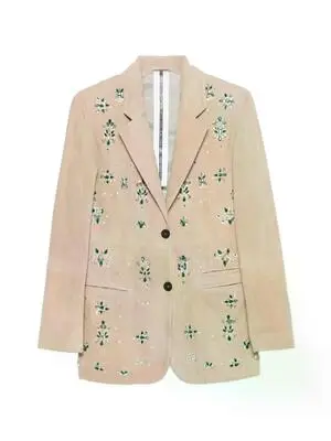 SWORD 6644 Embellished Single-breasted Jacket
