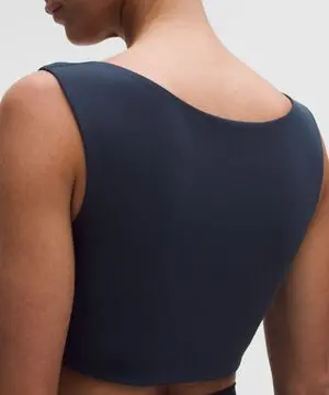 Lululemon Bend This Boat And Scoop Bra - True Navy