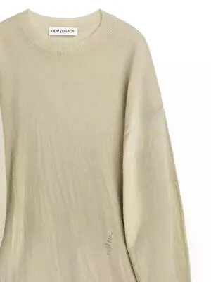 Our Legacy Distressed Spray-dye Sweater