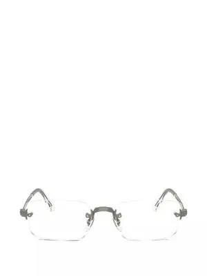 Ray-ban Rectangle Rimless Glasses - Grey