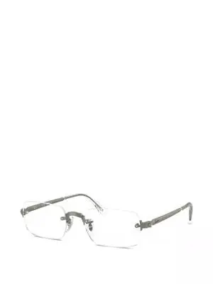 Ray-ban Rectangle Rimless Glasses