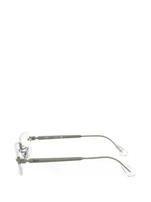 Ray-ban Rectangle Rimless Glasses