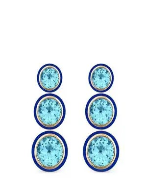 Goshwara Bezel Earrings