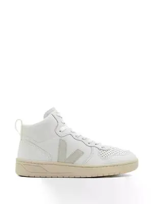 VEJA V-15 Panelled Sneakers - Neutrals