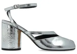 MAISON MARGIELA H80 Tabi Sandal Pump - Silver