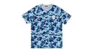 A BATHING APE Abc Camo Asnka Tee Shirt