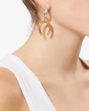 Isabel Marant Byrne Hoop Earrings - Gold/silver