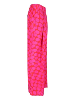 Dries Van Noten Wide Viscose Pants