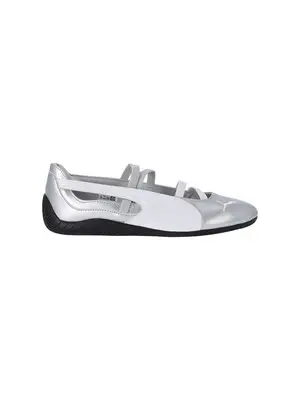 Silver Casual Women's Sneakers