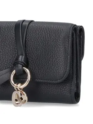 Chloé Wallet "alphabet - Black