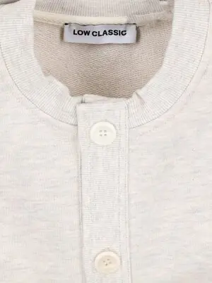 LOW CLASSIC Button Sweatshirt