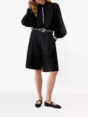 Liu Jo Logo Button Detail Shorts