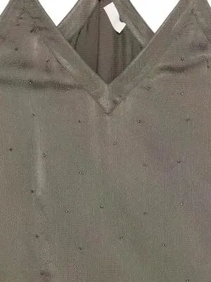 Liu Jo Embellished V-neck Top