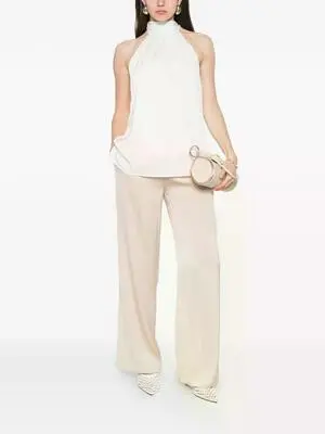 NOUVELLE SILK95FIVE Elasticated Trousers - Neutrals