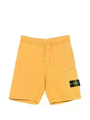 Men's Stone Island Logo Patch Shorts