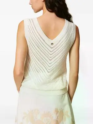 TWINSET Pointelle Knit Top