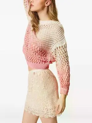 TWINSET Lace Mini Skirt