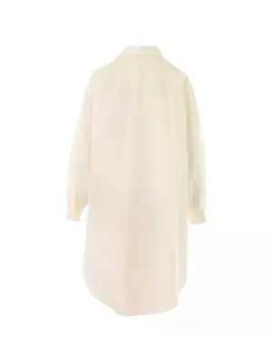 MAISON MARGIELA Long Sleeve Shirt Mini Dress