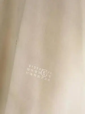 MAISON MARGIELA Long Sleeve Shirt Mini Dress