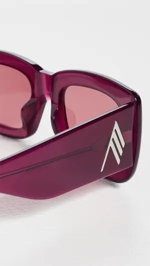 Attico Marfa Sunglasses - Red