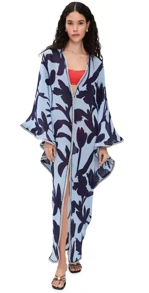 Eywasouls Malibu Jaya Maxi Dress - Powder Garden