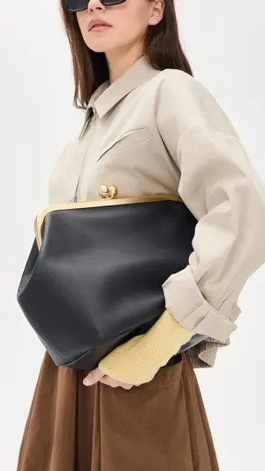COACH Kisslock Frame 27 Shoulder Bag