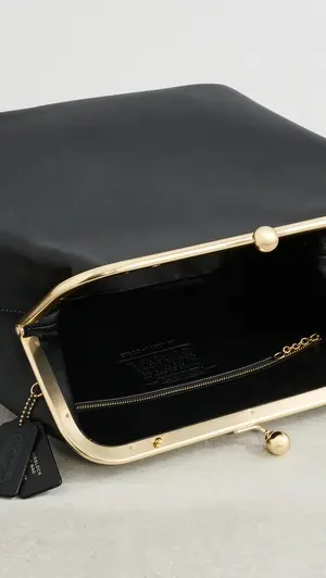 COACH Kisslock Frame 27 Shoulder Bag