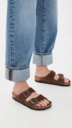 BIRKENSTOCK Arizona Soft Footbed Tonal Sandals - Carafe