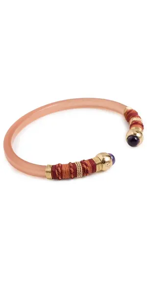 Gas Bijoux Sari Emballe Bracelet - Orange