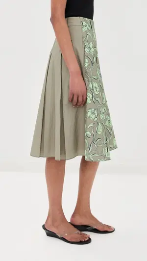 3.1 Phillip Lim Pleated Knee-length Skirt