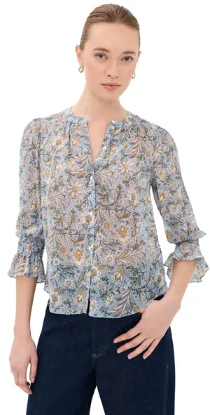 Veronica Beard Floral Blouses